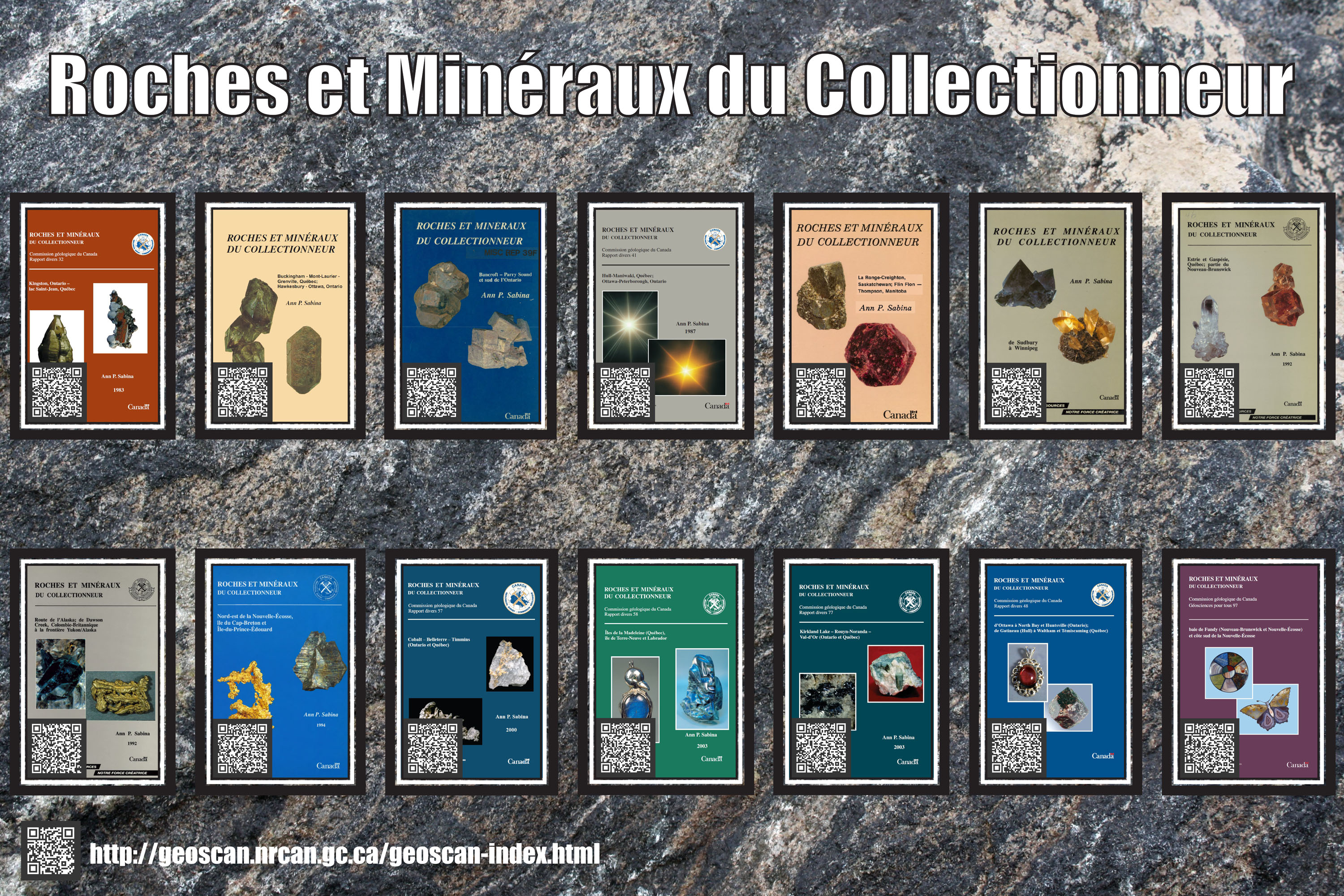 88. Série « Roches et minéraux du collectionneur » (1963)